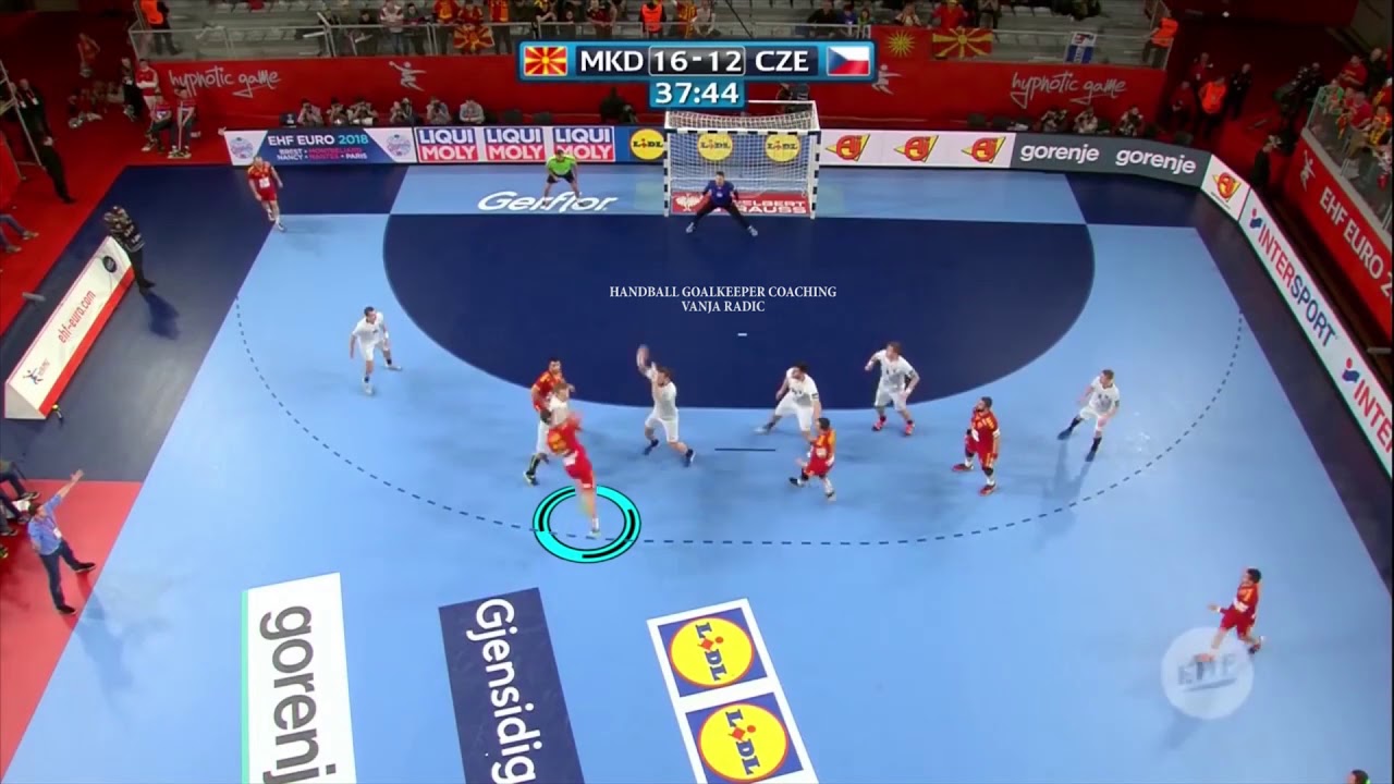 Coach Paint in handball video analysis - YouTube