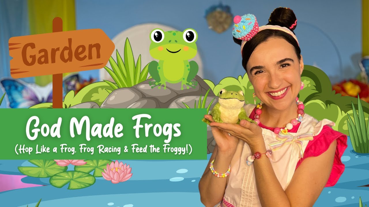 God Made Frogs!🐸 | Christian Education and Learning for Kids - YouTube