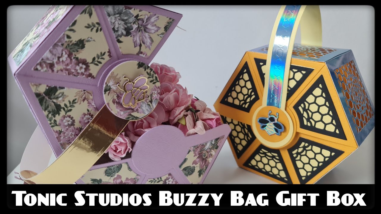 Buzzy Bag Gift Box | Tonic Studios | Tutorial - YouTube