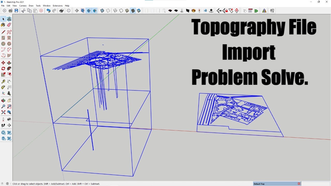 Topography File Problem Solve. - YouTube