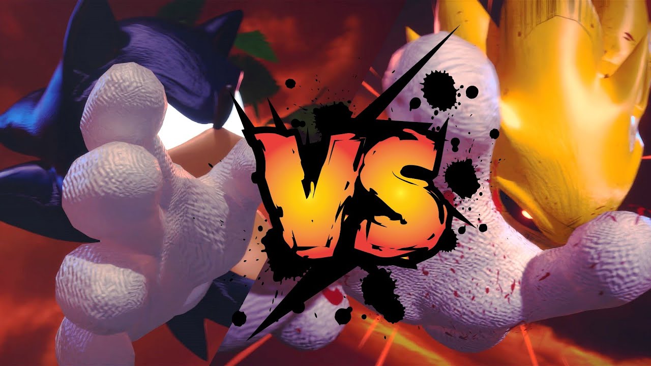 DARK SONIC vs SONIC EXE ★.- FIGHT 3D ANIMATION ( For AnimationRewind ...