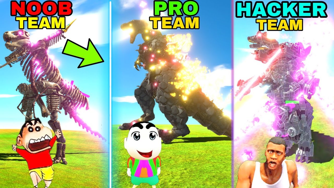 NOOB TEAM vs PRO TEAM vs HACKER TEAM - YouTube