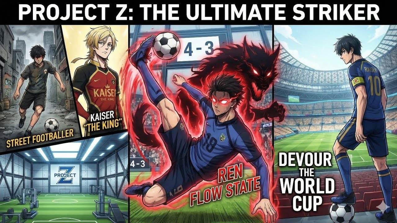 The Awakening of a MONSTER Striker! 👿⚽ Project Z (Full Story) - YouTube