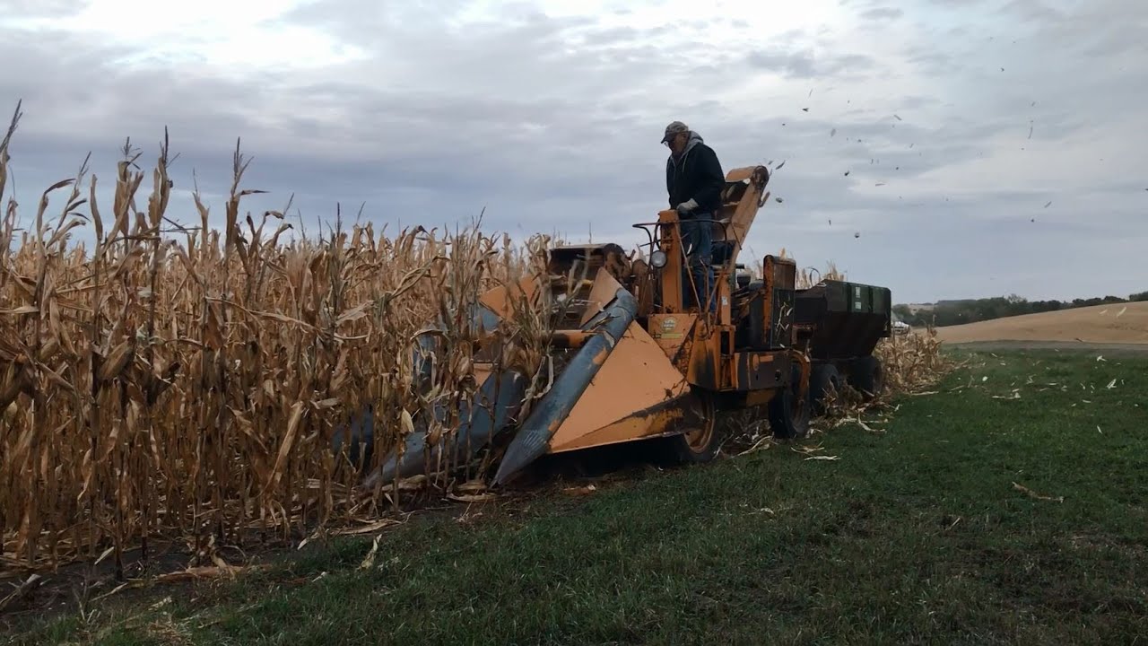 1959 Minneapolis-Moline Uni-Tractor Model L Power Unit w/ 2-Row Uni ...
