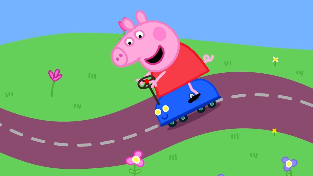 Peppa Pig Drives Her First Ever Car 🐷 🚙 Playtime With Peppa - YouTube