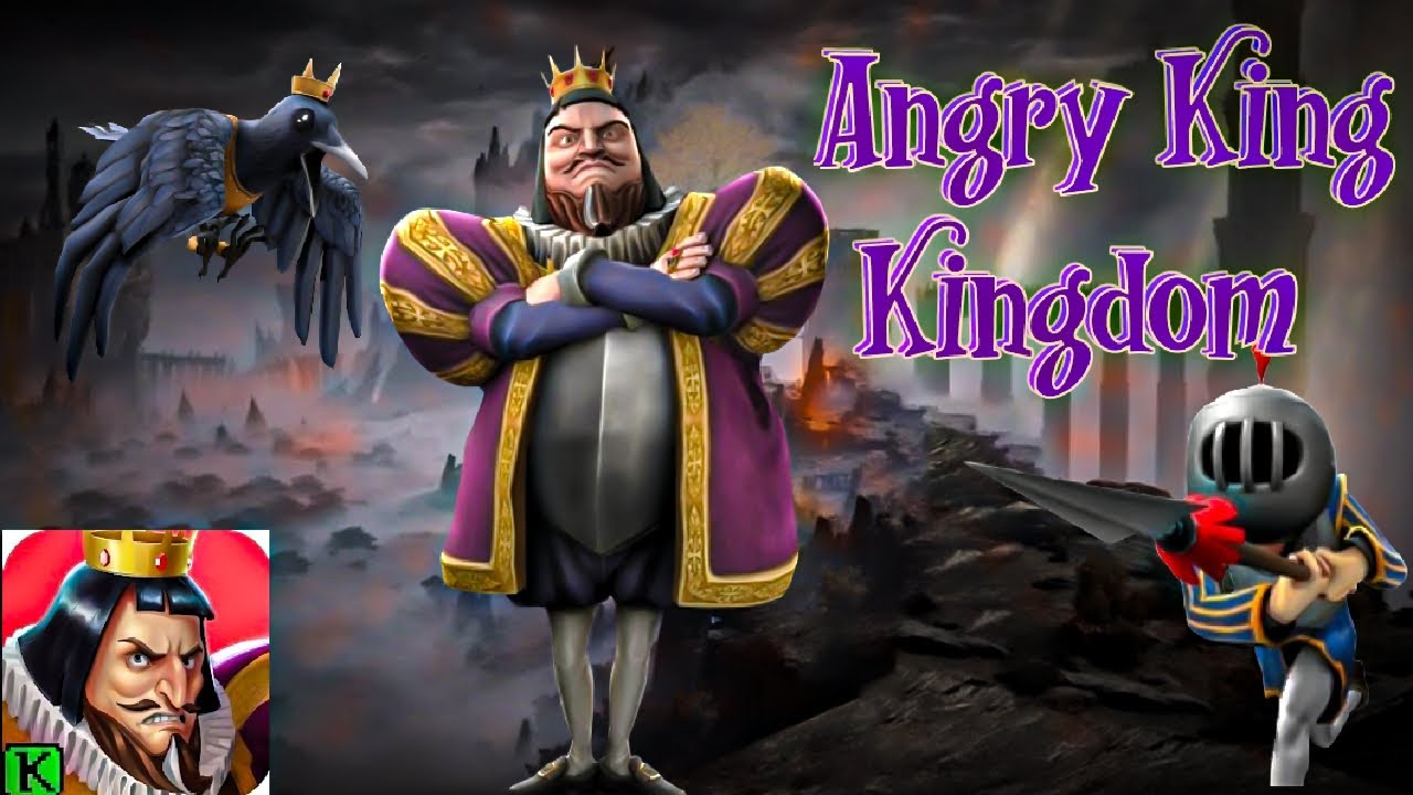 💢 Angry King 👑 - Gameplay walkthrough -(level 1-3) Epic Endeavour Gamer ...
