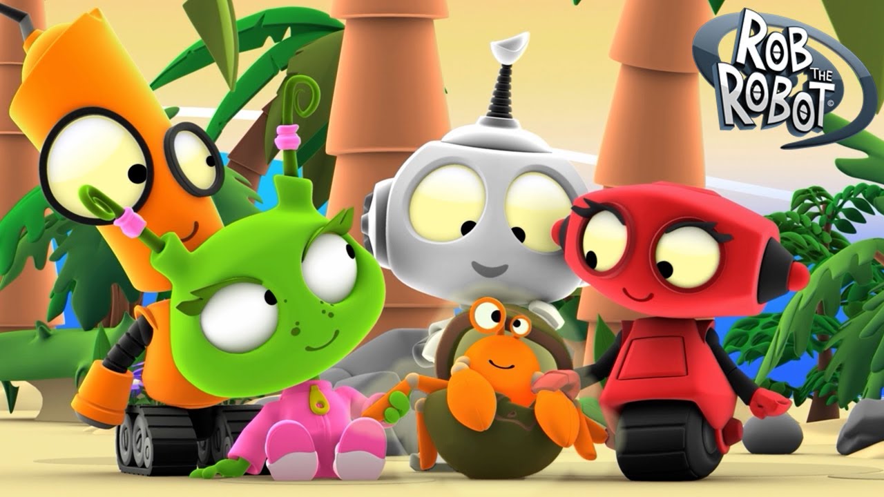 There's No Place Like.. Shell? 🏡 | Rob The Robot | Preschool Learning ...