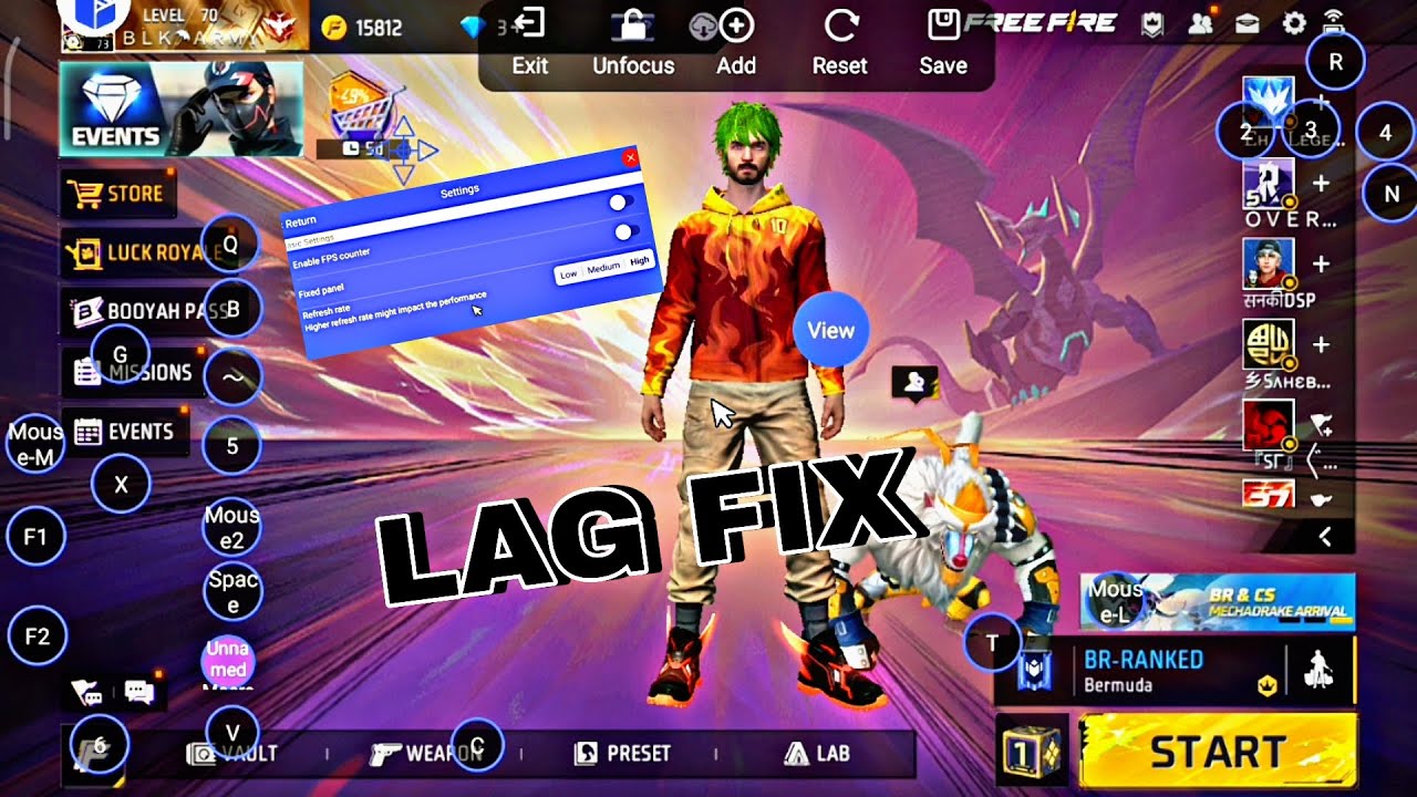 How To GG Mouse Pro Lag Fix Full Tutorial in Garena Free Fire - YouTube