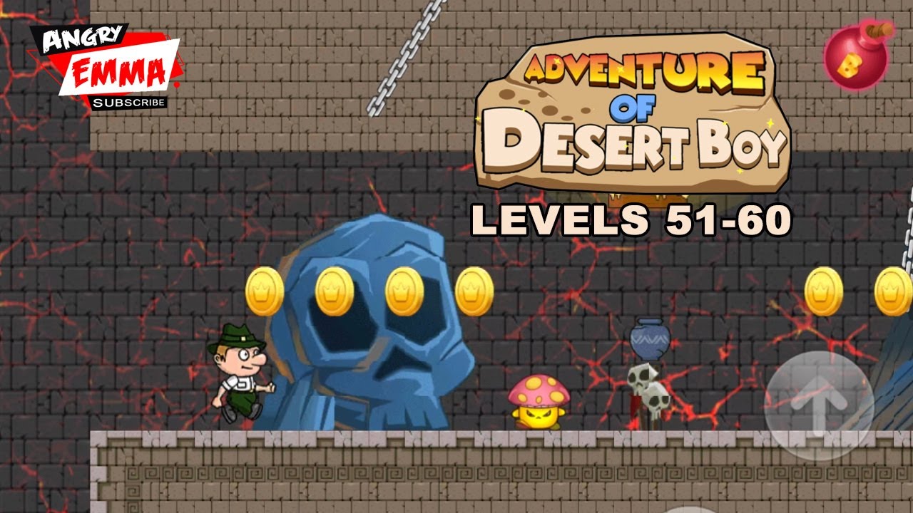 Ted Adventure of Desert Boy - Levels 51-60 + BOSS (Android Gameplay ...