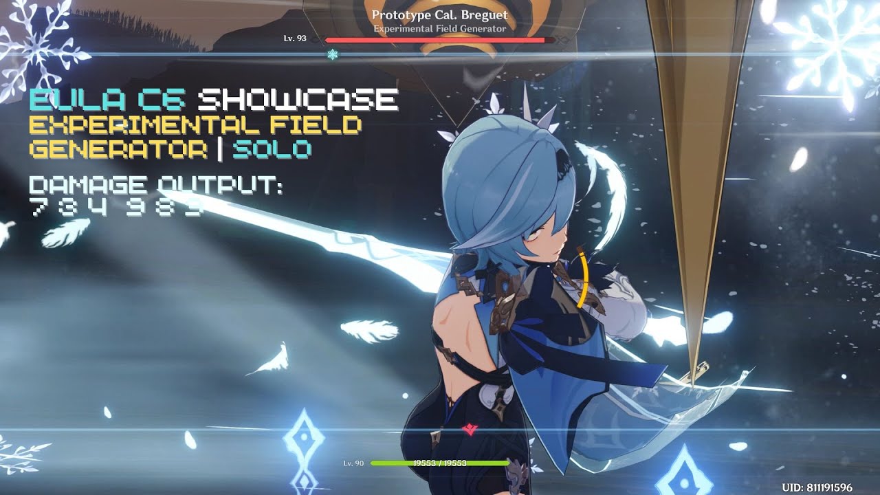 Eula C6 - Solo | Experimental Field Generator [734k damage] - YouTube