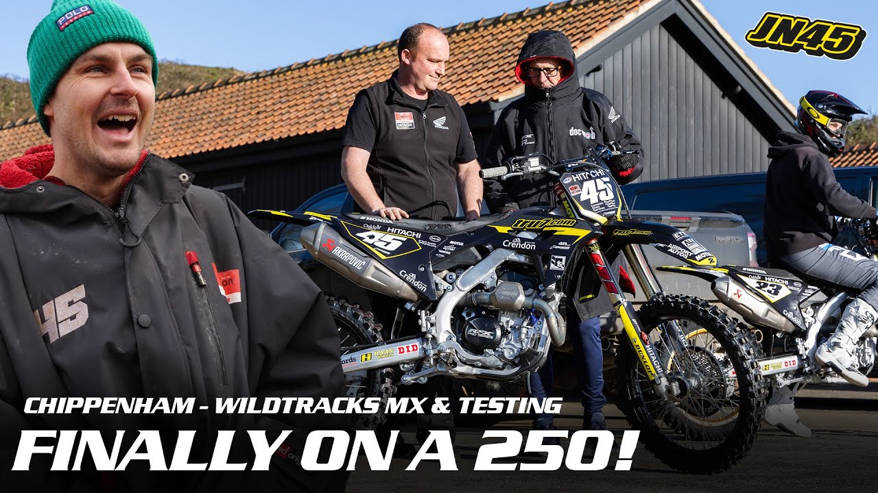 Chippenham - WildTracks MX & First ride on the CRF250 | Jake Nicholls ...