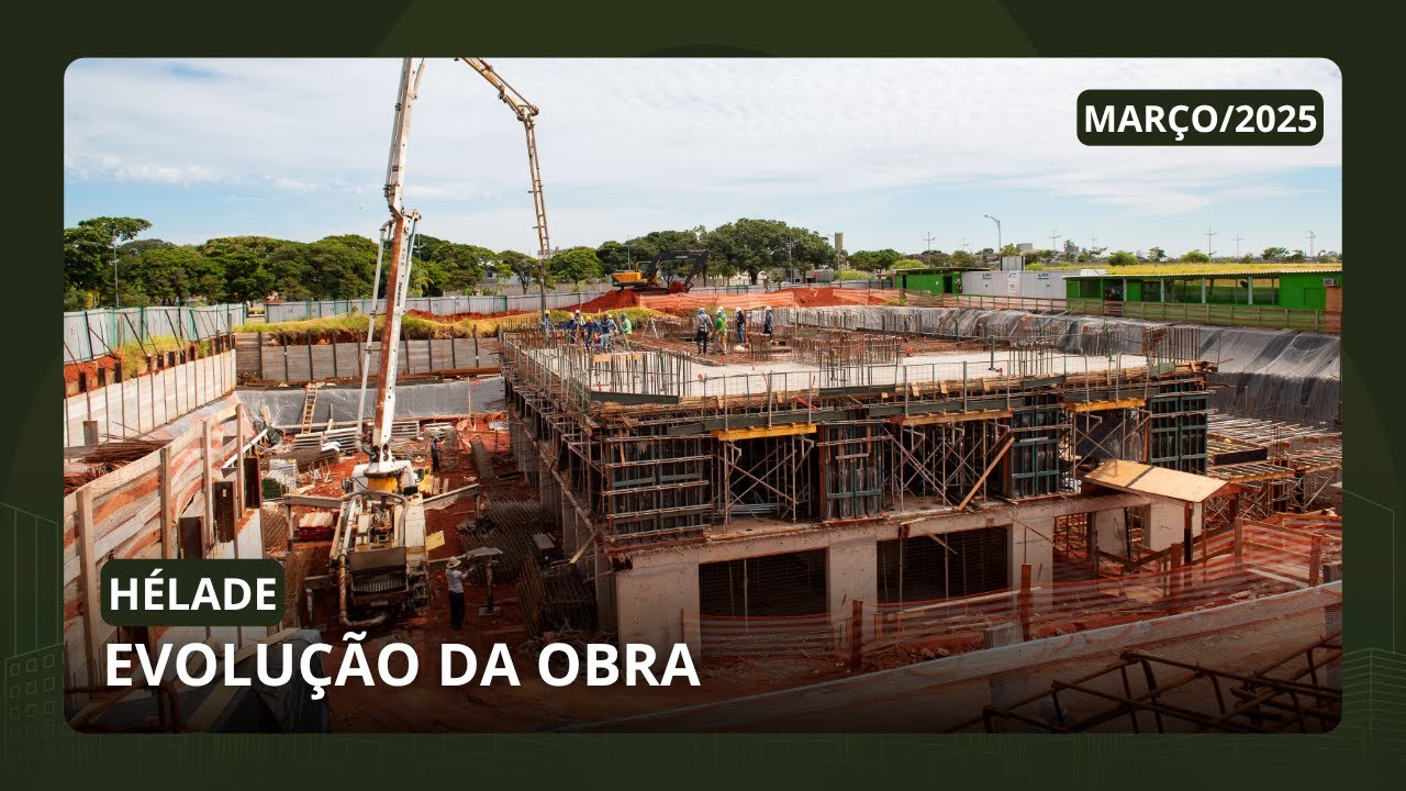 Perplan | Heláde - Evolução da Obra: Estrutura e Entorno - YouTube