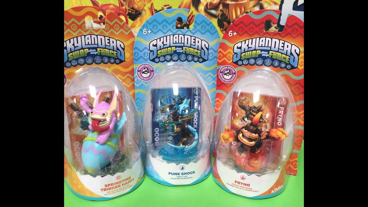 Skylanders Swap Force New Spring Edition Figures - Trigger Happy Fryno ...
