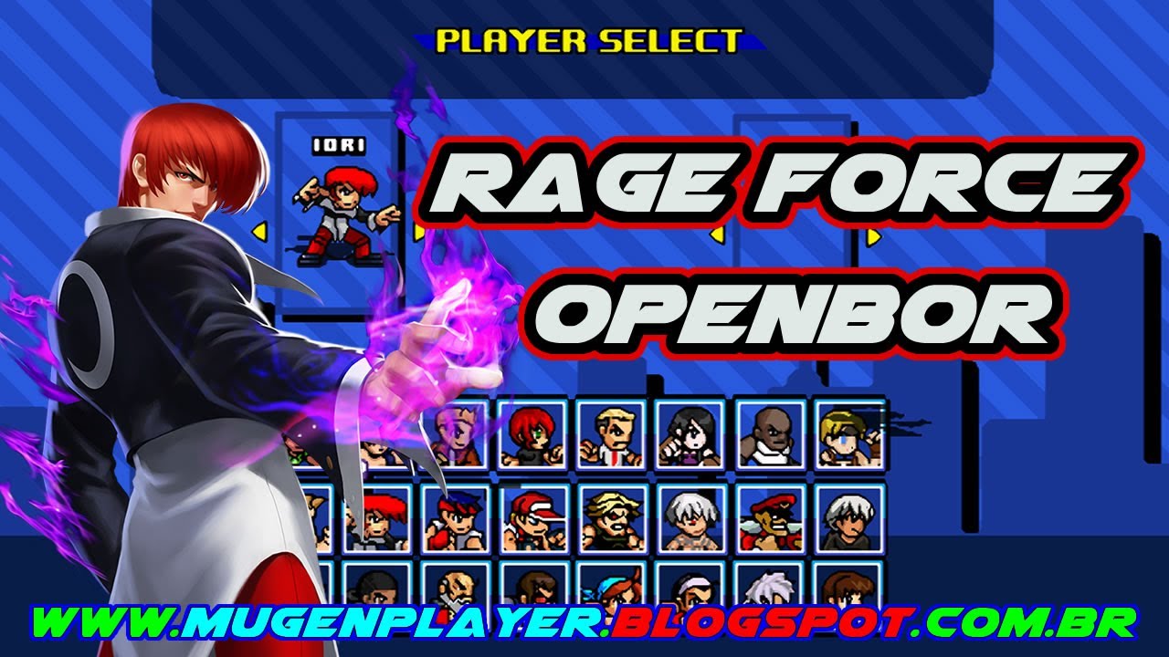RAGE FORCE - O BEAT 'EM UP DEFINITIVO COM PERSONAGENS DE KOF, STREET ...