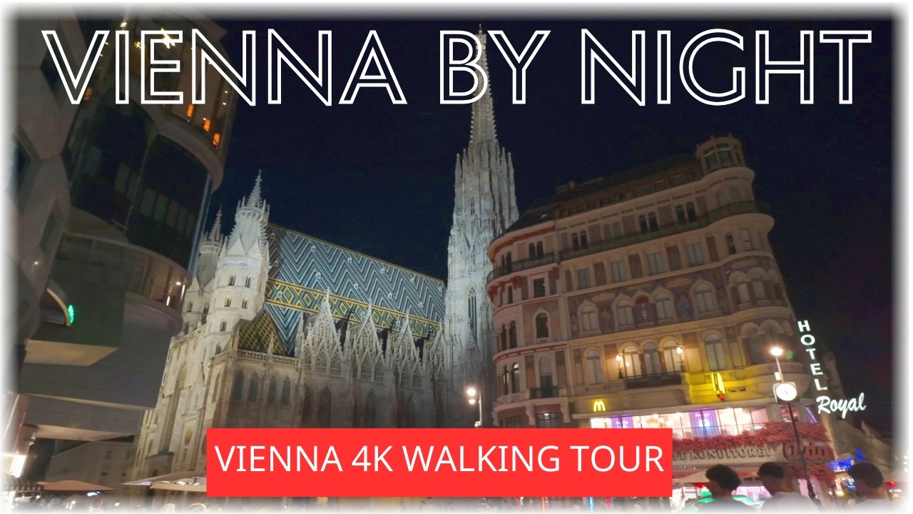 4K Vienna City Center 🇦🇹 Night Walk - Virtual Tour - YouTube