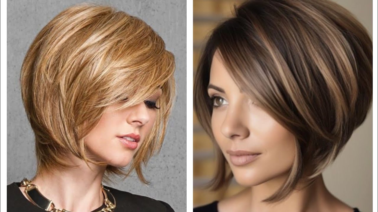 Best TOp 40+ Medium length layered Haircuts|| Bob Pixie Haircut for ...