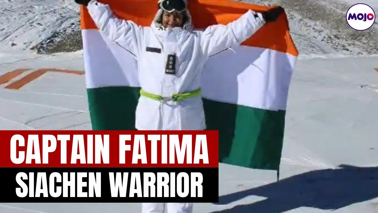 First Woman Medical Officer Posted On Siachen Glacier| Captain Fatima ...