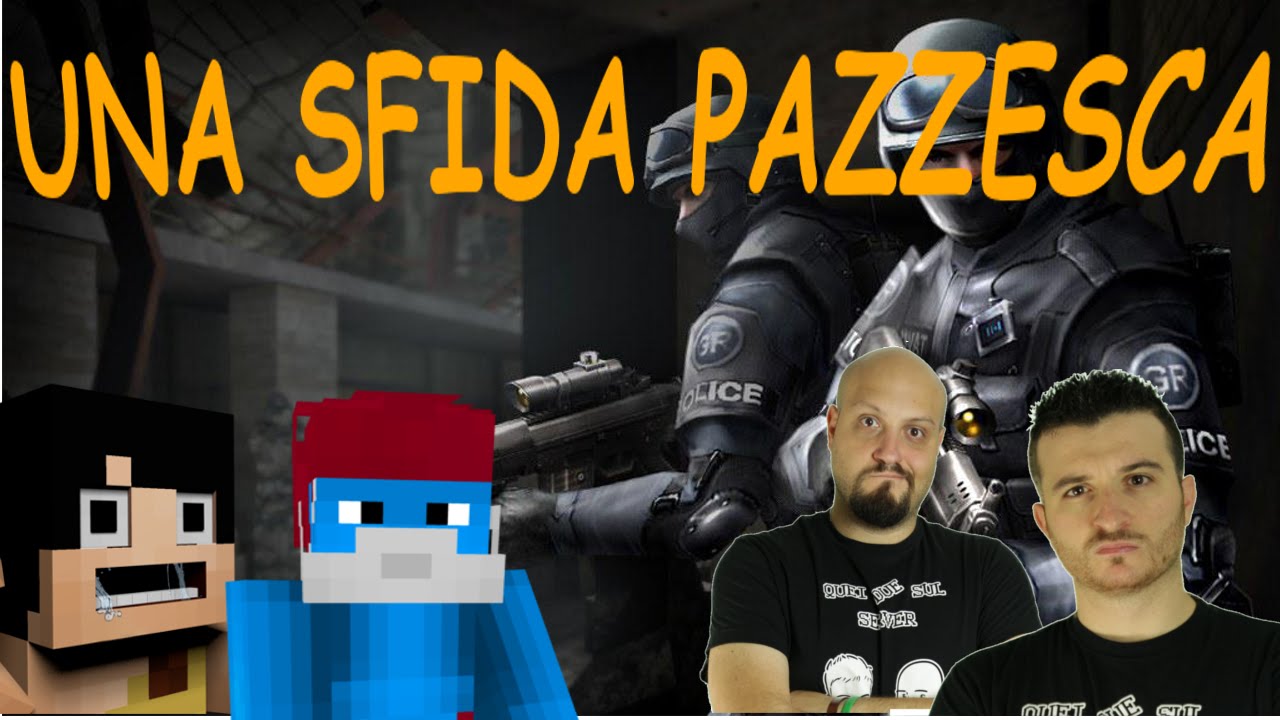 Counter strike - CHiP & Luke VS QueiDueSulServer - YouTube