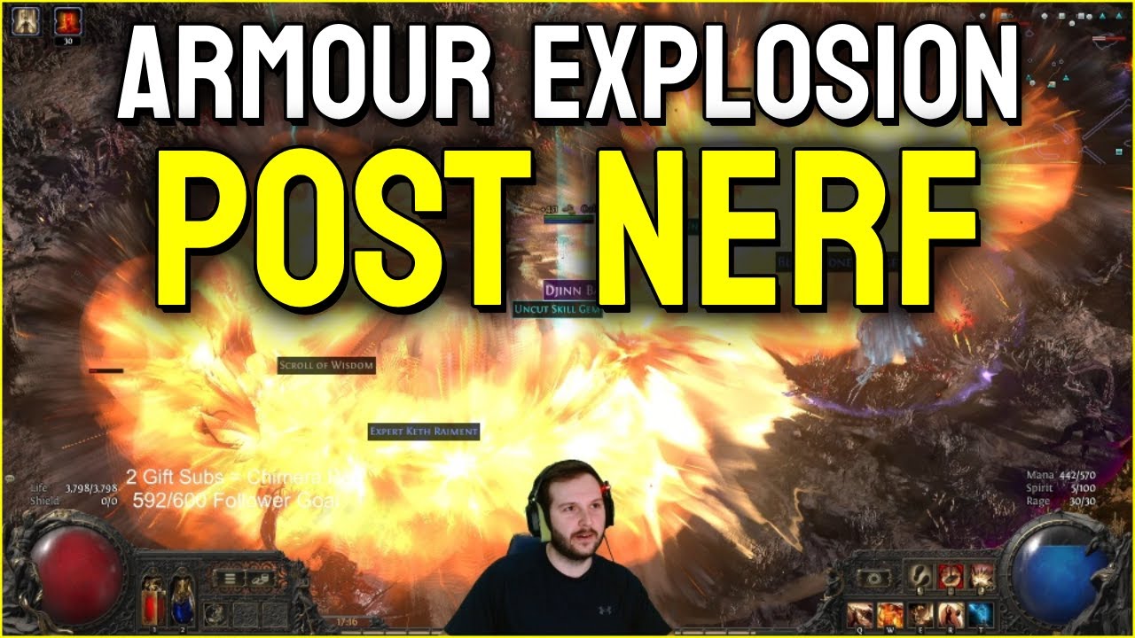 Still Clearing Full Screens with Armor Explosion/Stampede! (PoE 2 ...