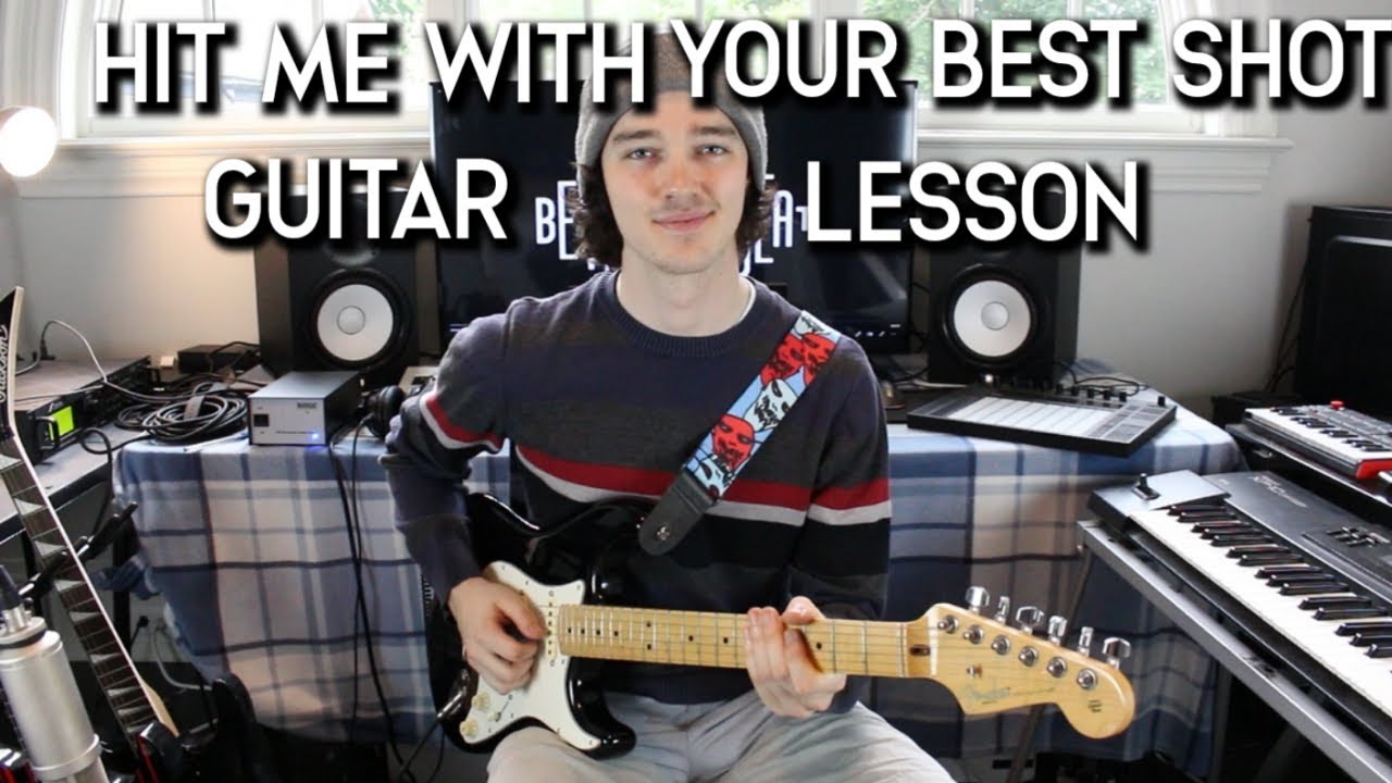 PAT BENATAR: HIT ME WITH YOUR BEST SHOT: GUITAR LESSON - YouTube