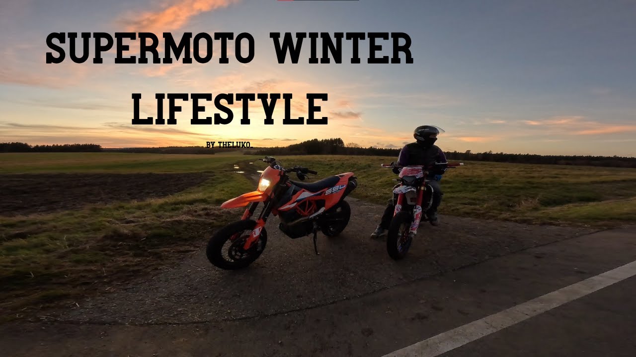 SUPERMOTO WINTER LIFESTYLE I KTM SMCR 690 - YouTube