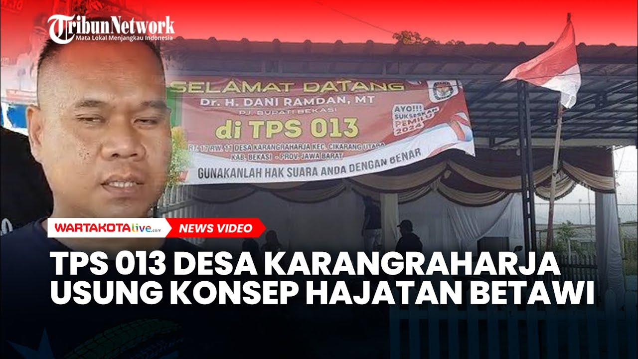 Mengintip Kesiapan TPS 013 Desa Karangraharja Bekasi, Usung Konsep ...