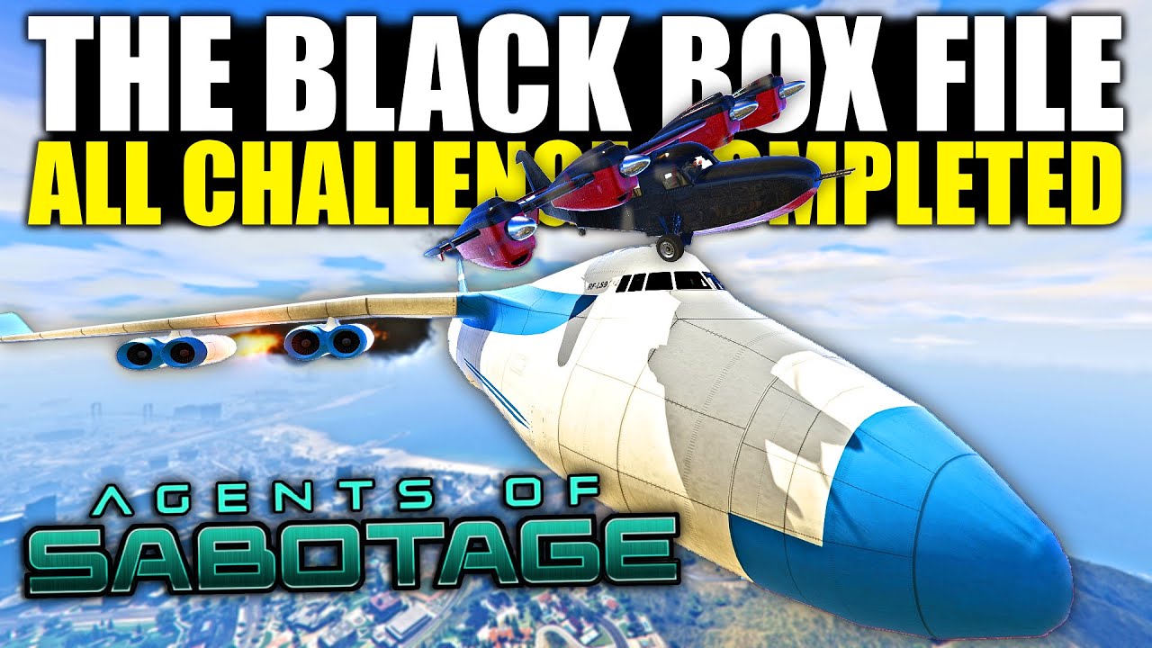 GTA Online Agents Of Sabotage, The Black Box File, All Elite Challenge ...
