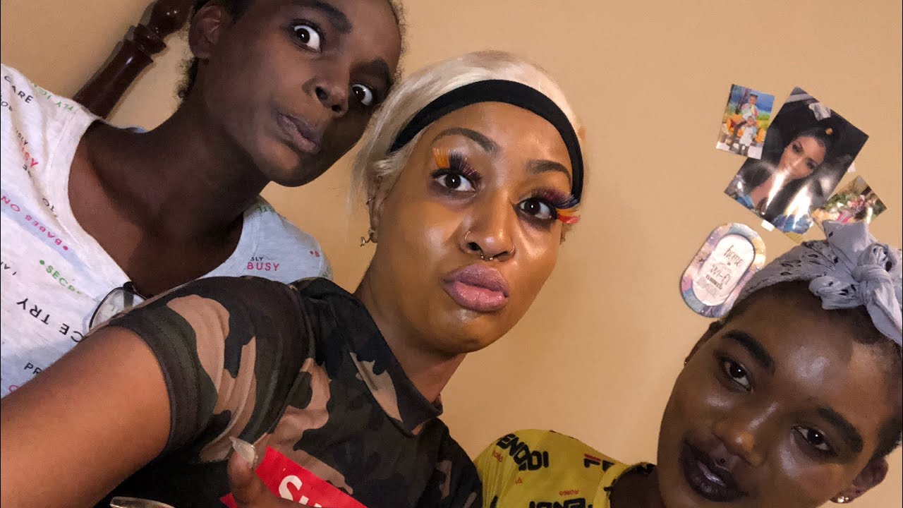 Make up challenge this hot must watch this lol - YouTube