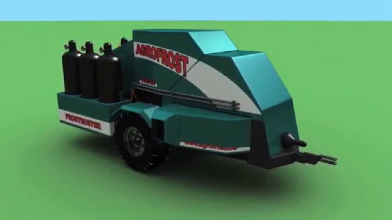 Maszyna przeciwprzymrozkowa - Frostbuster - YouTube