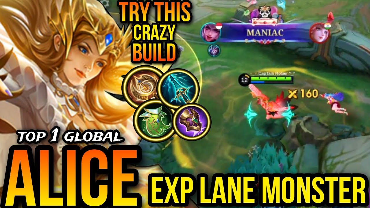 I Got 82% Winrate in Alice Using THIS Crazy Build | Top Global Alice ...