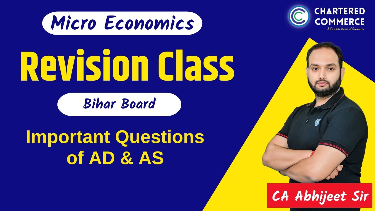 Important Questions of AD & AS | Chapter 7&8 | BSEB | By CA Abhijeet ...