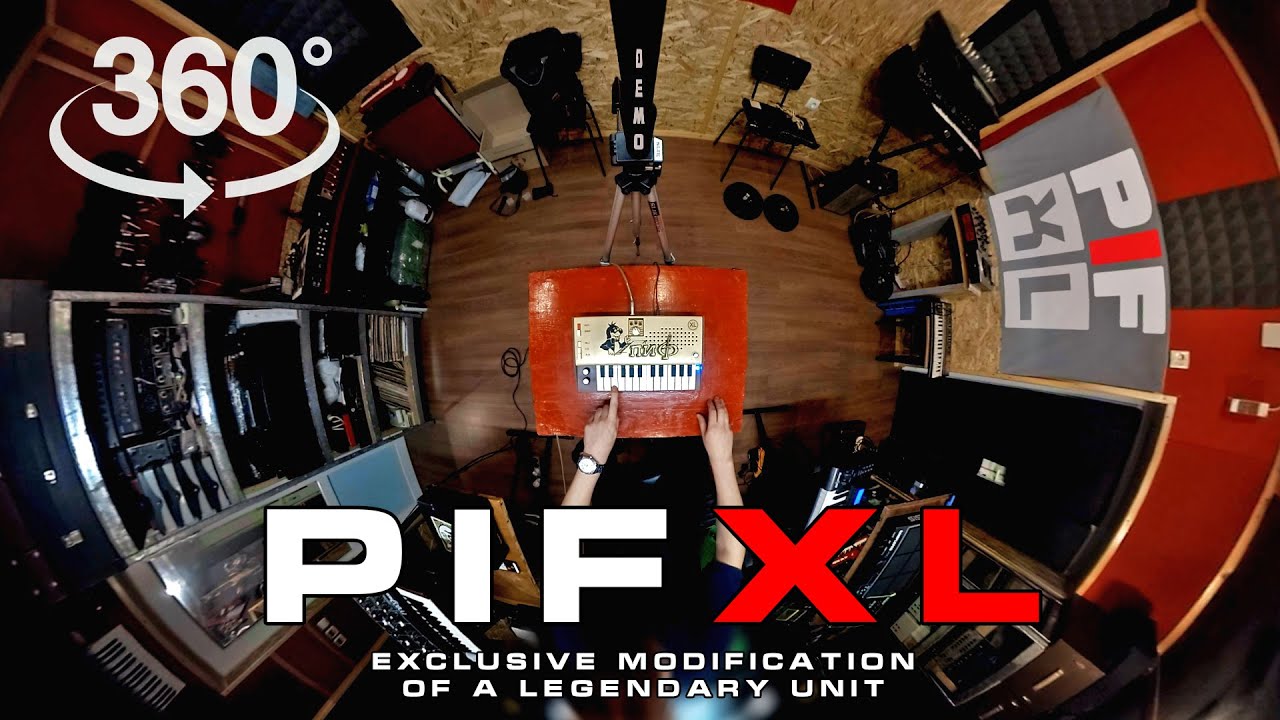 PIF XL - Exclusive MOD of a legendary "Pif Synth" synthesizer - 360 ...