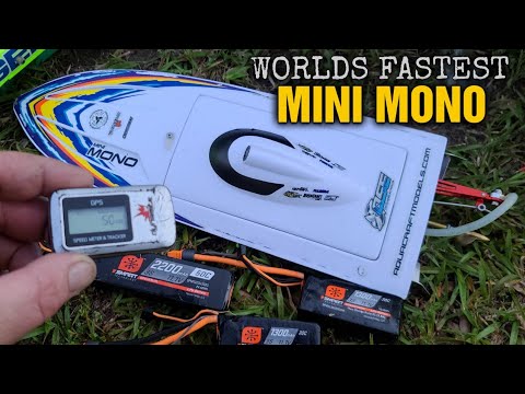 Fastest Mini Mono On The Planet & Proboat Miss Geico 17 Brushless GPS ...