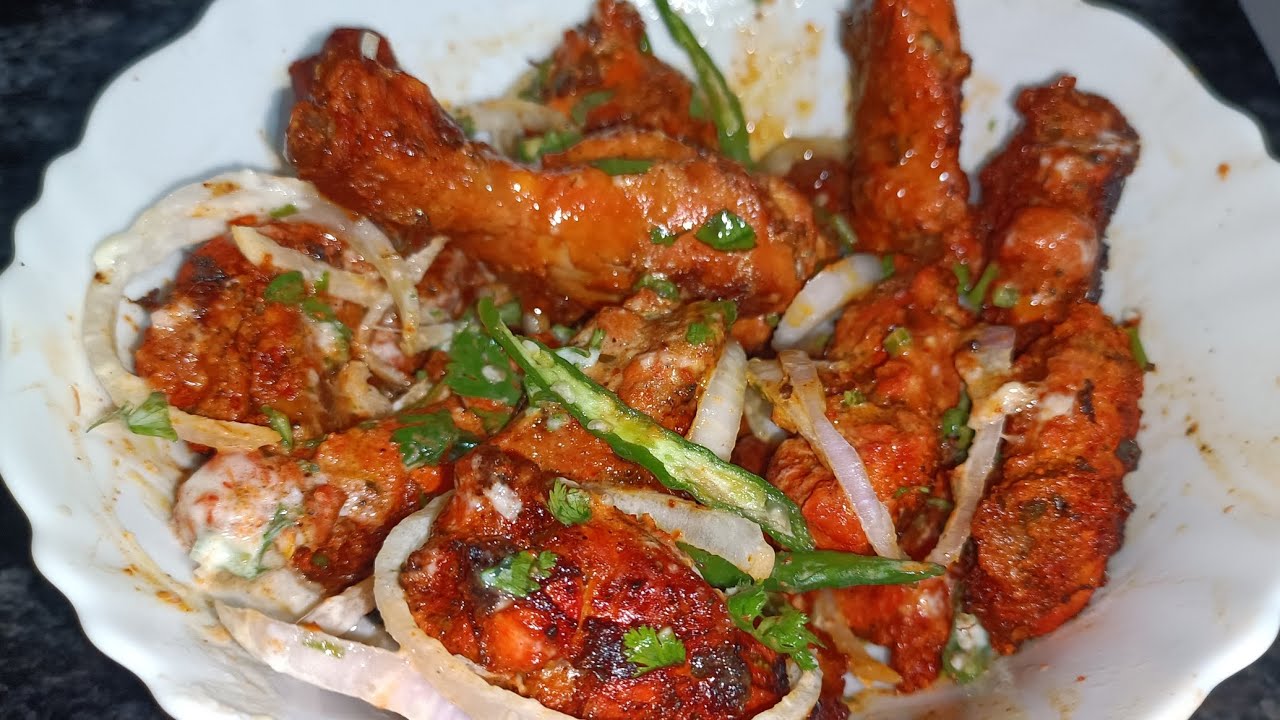 Chicken Barrah Tikka/chicken tikka masala| chicken barra recipe|chicken ...