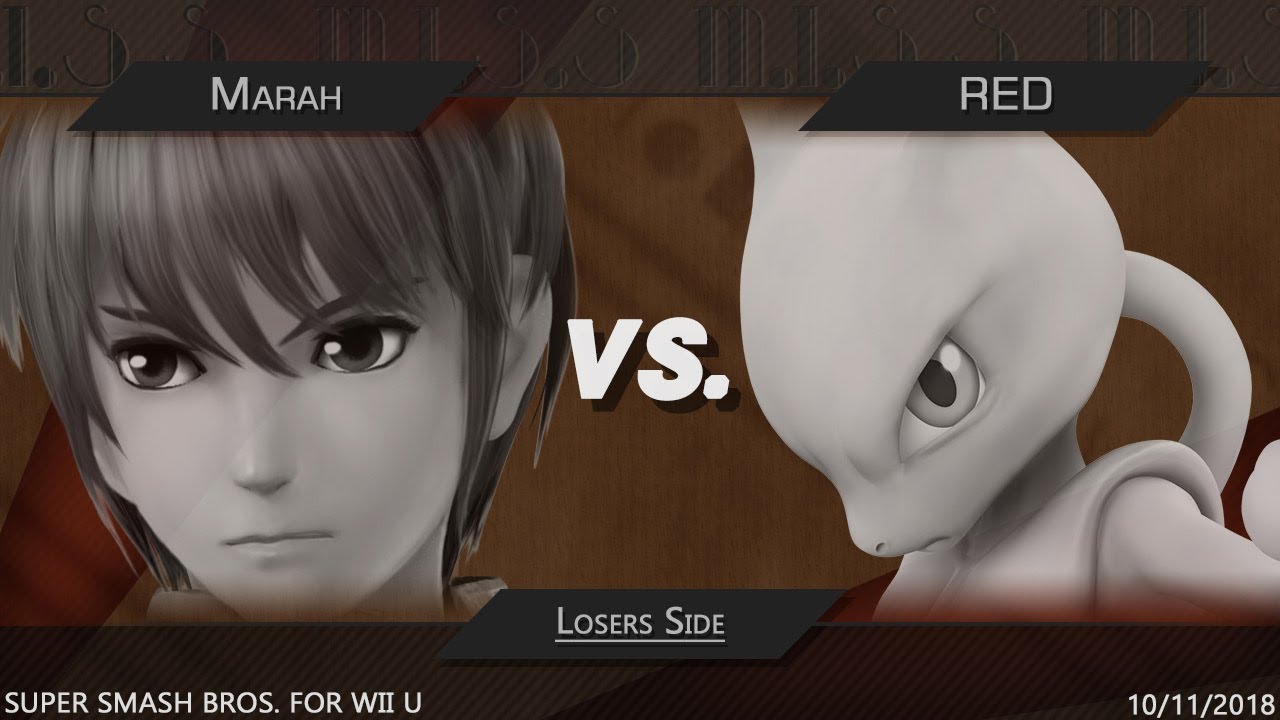[M.I.S.S#1] Marah (Marth) Vs. RED (Mewtwo) - Losers Round 3 | Smash 4 ...