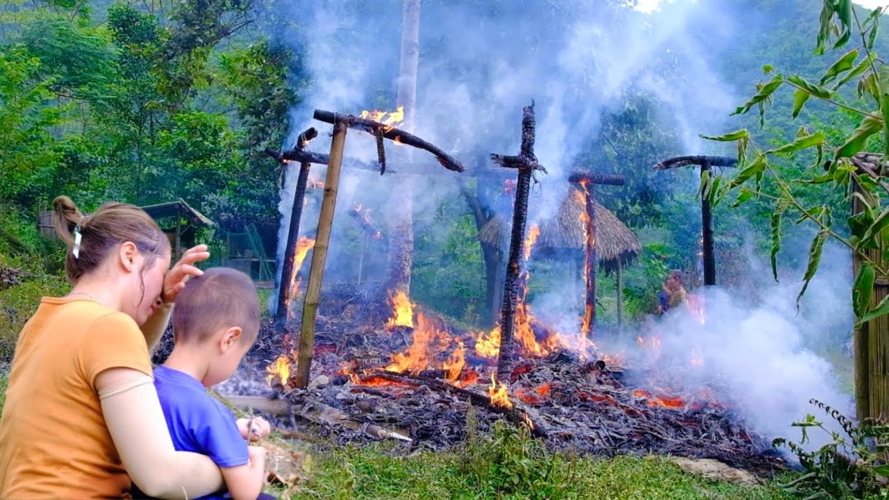 The girl's carelessness caused a disaster that burned down her beloved ...