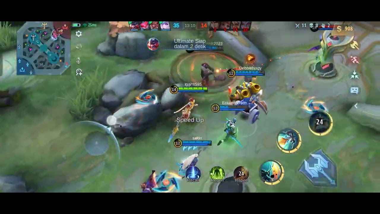 game play mobile legends khusus pemula - YouTube