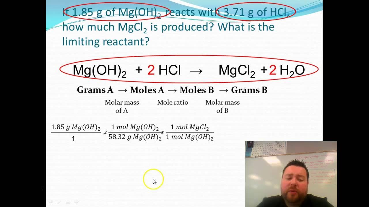 Limiting Reactant Practice Problem - YouTube