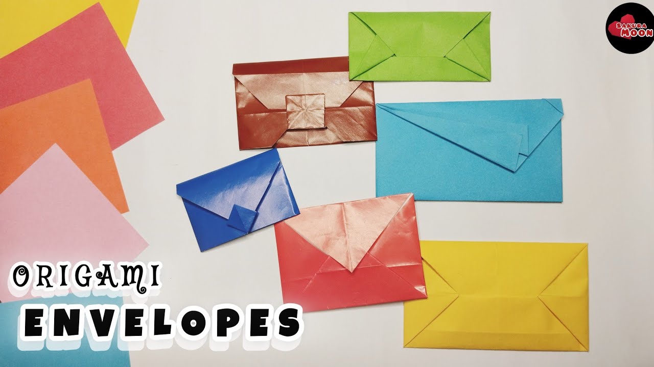 6 Easy Paper Envelope | DIY Origami Envelope Tutorial - YouTube