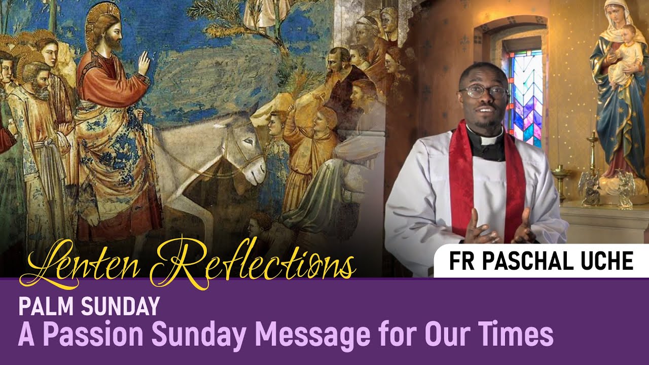 Palm Sunday: The King Who Borrowed a Donkey [Fr Paschal Uche] - YouTube