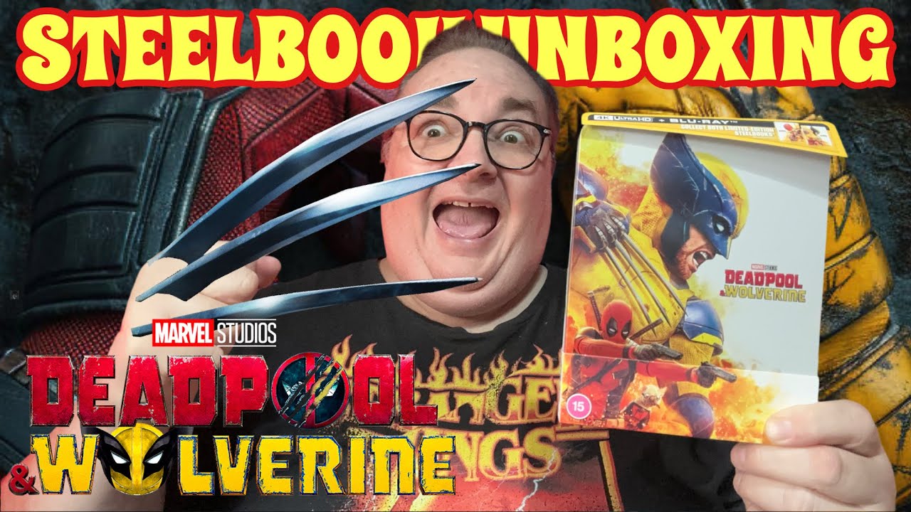 Deadpool & Wolverine 4k Steelbook Unboxing | Dolby Atmos / Vision ...