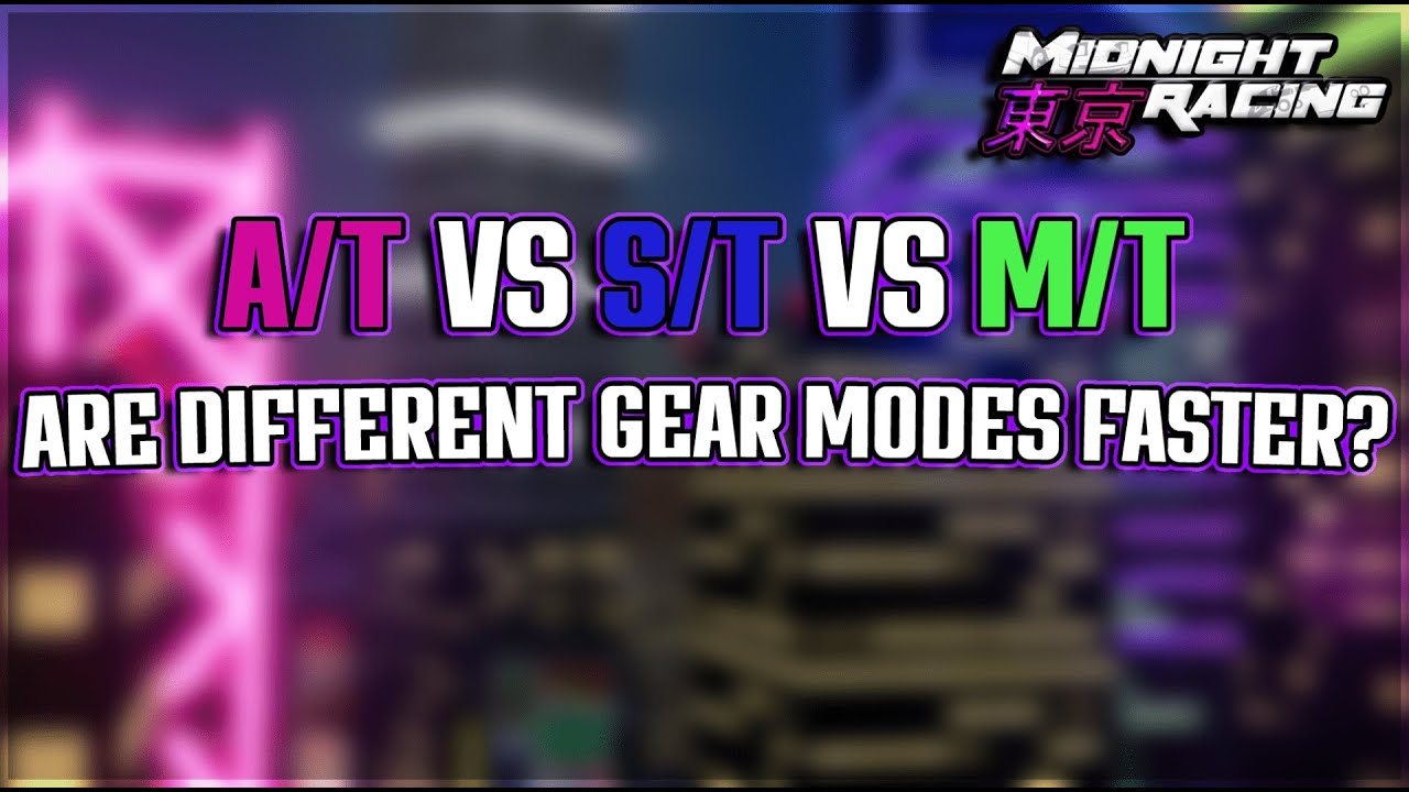 Are Different Gear Modes Faster? | Midnight Racing: Tokyo - YouTube