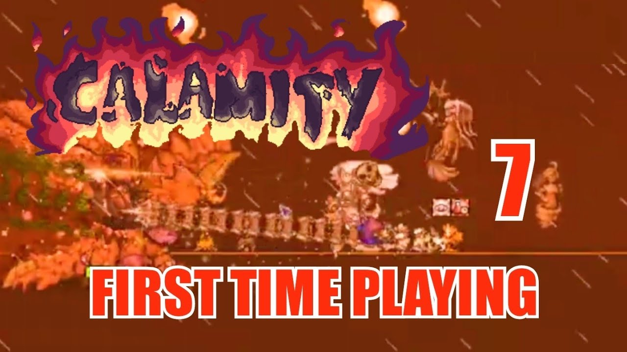 First Time Fighting Yharon! | Terraria Calamity EP:7 - YouTube