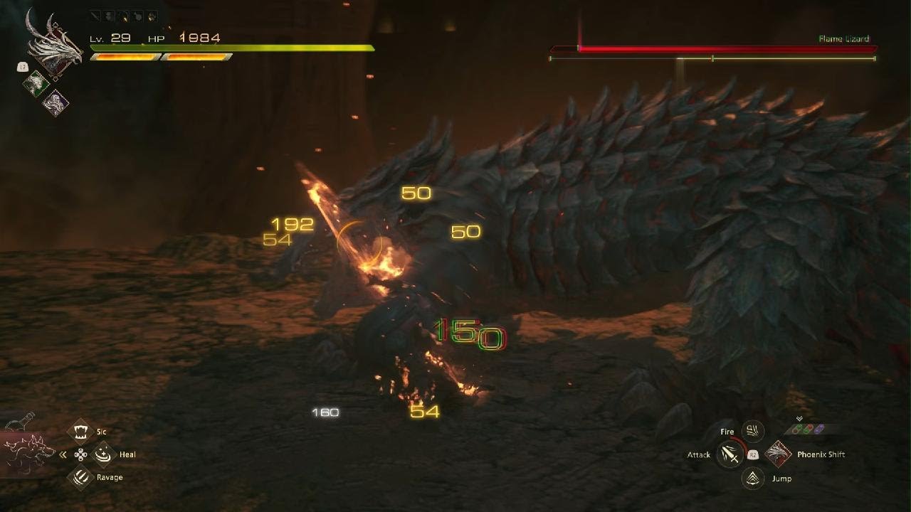 FINAL FANTASY XVI Flame Lizard [No Damage] - YouTube