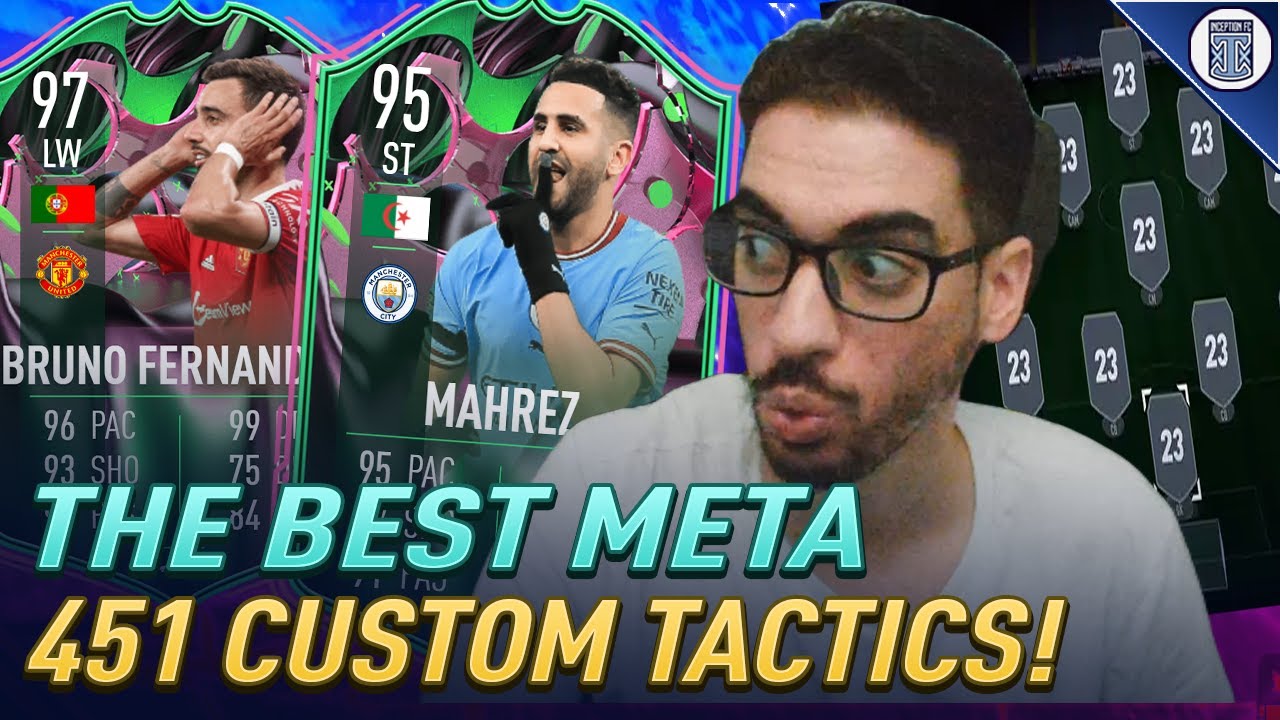 THE BEST META 451 FORMATION & CUSTOM TACTICS FOR FIFA 23 ULTIMATE TEAM - YouTube