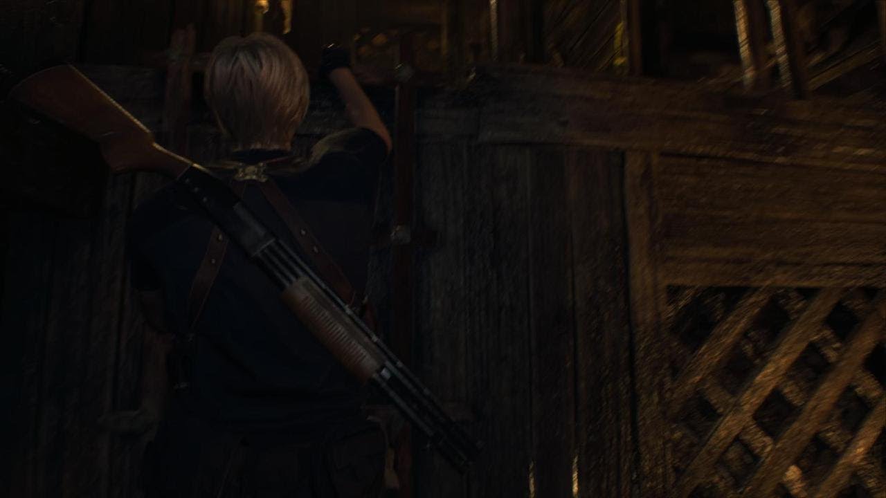 Resident Evil 4 Remake Small Cave Shrine Puzzle - YouTube