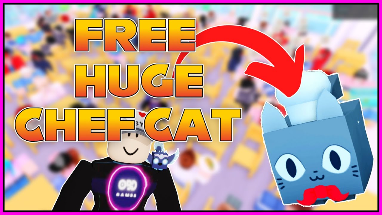 How to get the FREE Huge Chef Cat in Pet Sim X, Roblox - YouTube