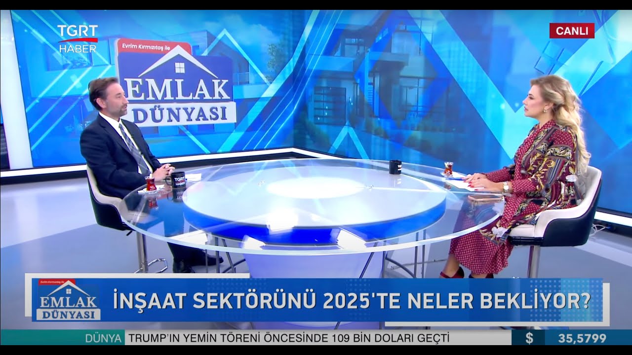 TGRT Haber Emlak Dünyası'nın Konuğu Hasan Bursalıoğlu - YouTube