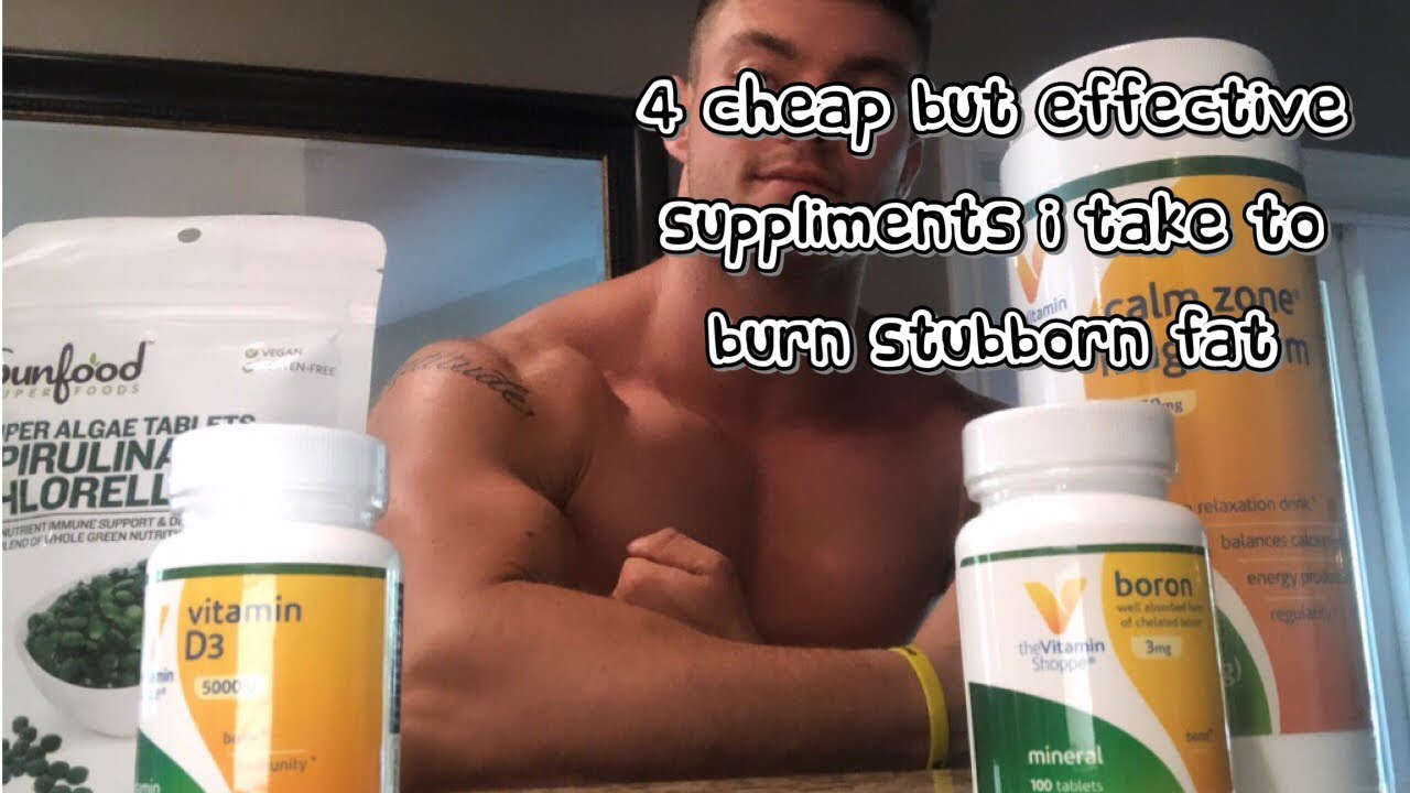 4 CHEAP BUT EFFECTIVE supplements I take to burn stubborn fat - YouTube