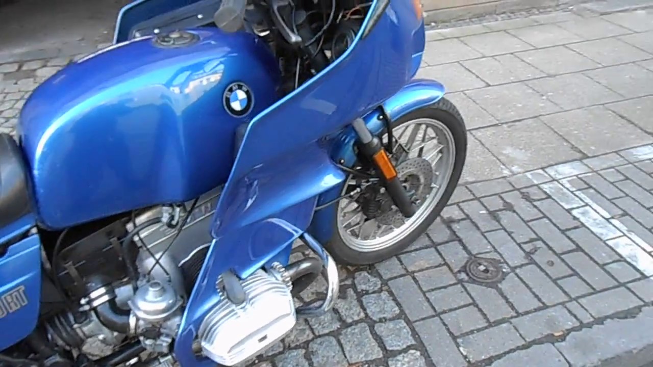 BMW R100RT 1980 - YouTube